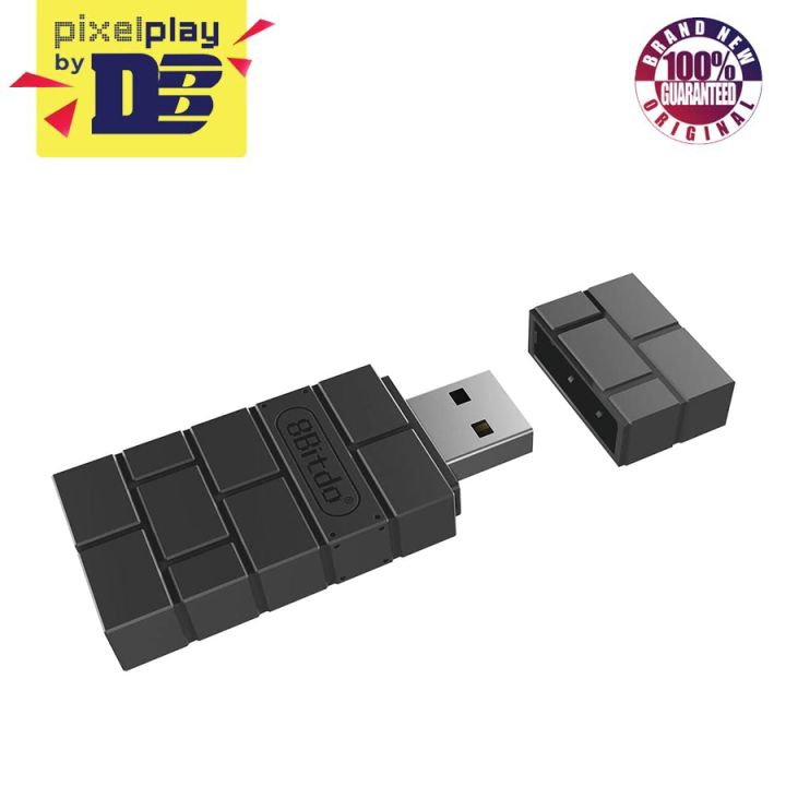 8Bitdo USB Wireless Adapter 2 (Black Edition) (83DC) Switch/Windows ...