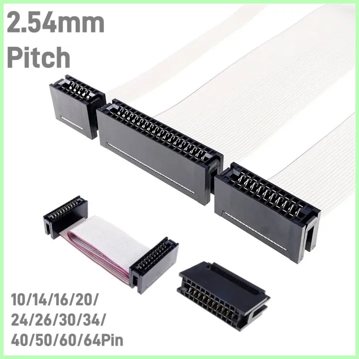 [TGD KJN HLPY 128] IDC Type Card Edge Connector Slot 2.54 mm Pitch 10 ...