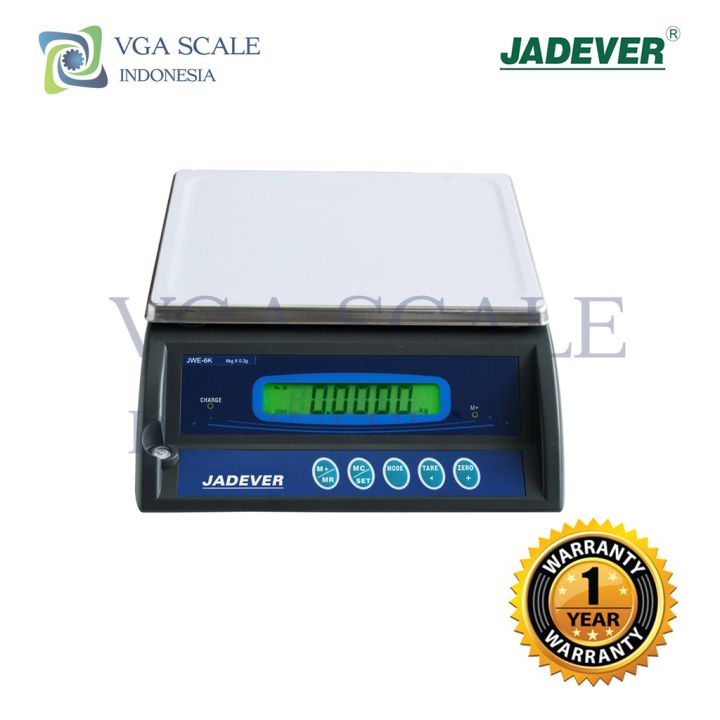 TIMBANGAN DIGITAL / SCALE / JADEVER JWE Weighing Scale Series | Lazada ...