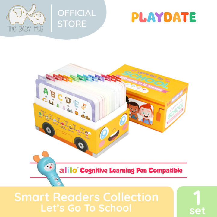 Playdate Smart Readers Collection: Let’s Go To School | Lazada PH