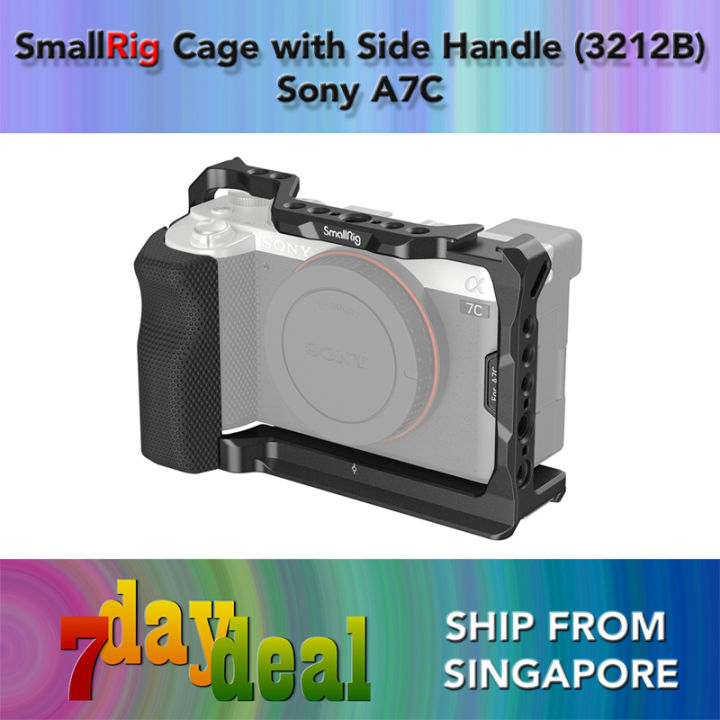 SmallRig Cage with Side Handle for Sony A7C (3212B) | Lazada Singapore