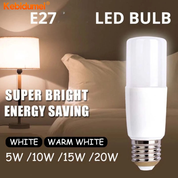 Kebidumei E27 Energy Saving LED Bulb Home 5W/10W/15W/20W Bulb No Flicker Bulb LED Light Bulb ...