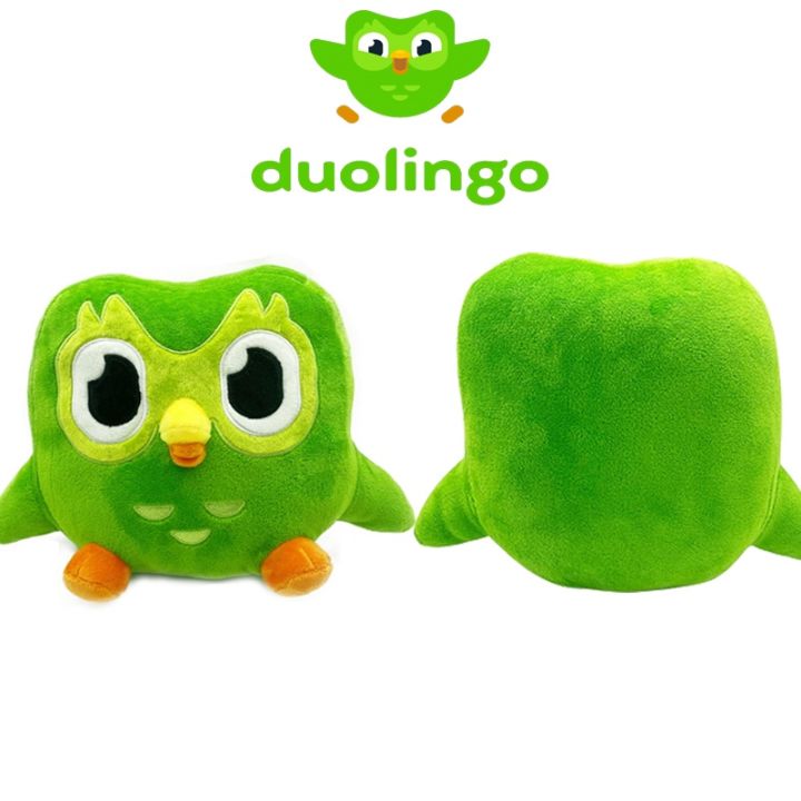 【Fast Delivery】20cm Duolingo Plushie Duo 10 Year Anniversary Green Owl ...