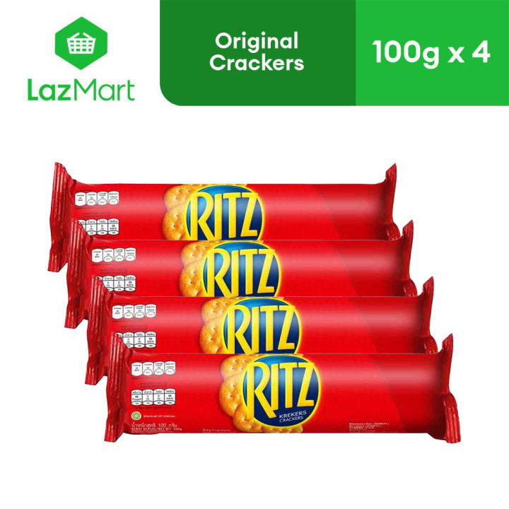Ritz Crackers 100g - Pack of 4 | Lazada PH