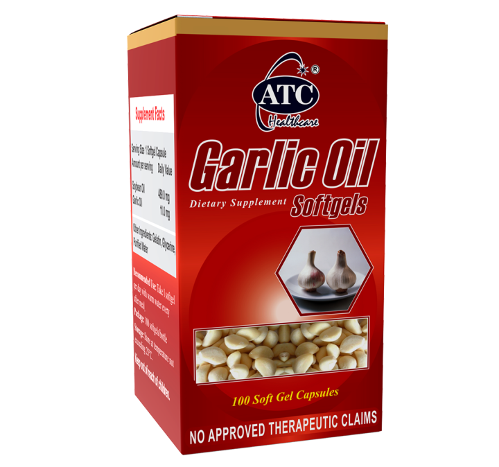 ATC Garlic Oil 500mg x 100's Soft Gel | Lazada PH