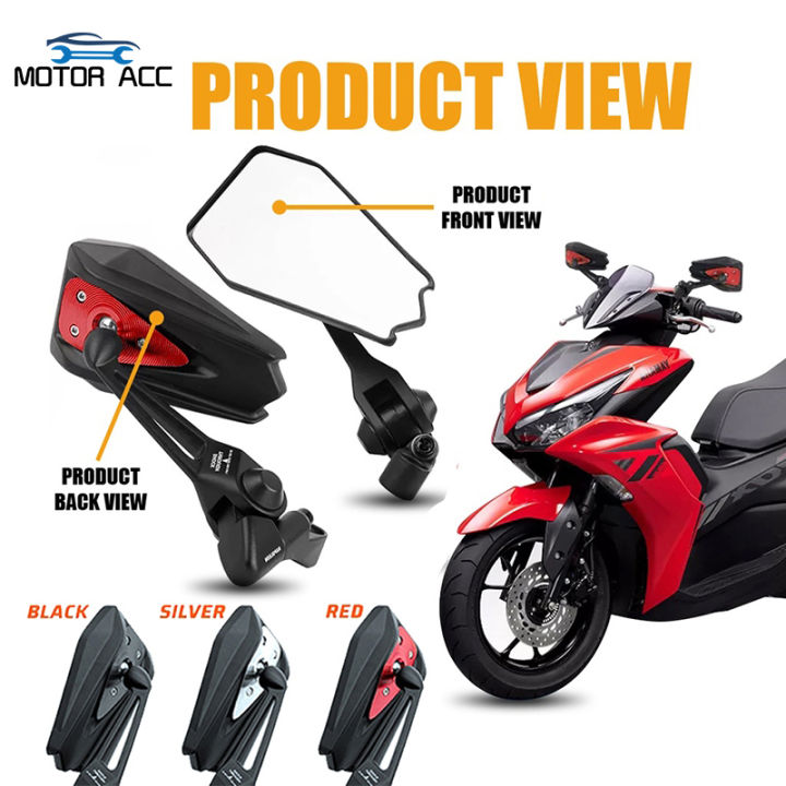 Street King Side Mirror V2/V3 Street King Anti-glare HD Clear Lense ...