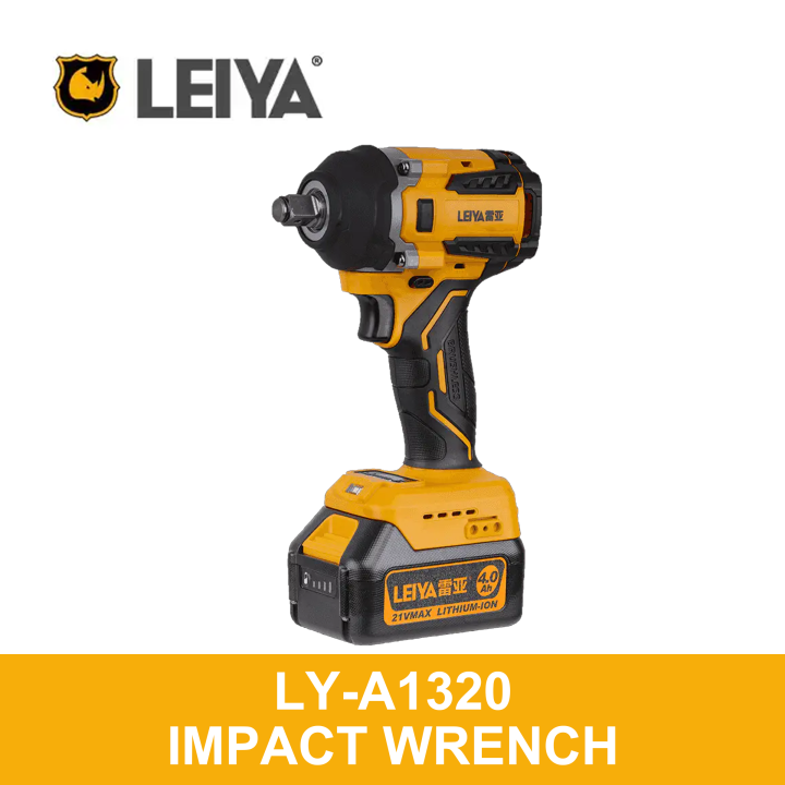LEIYA CORDLESS IMPACT WRENCH LY-A1320 18V | Lazada PH