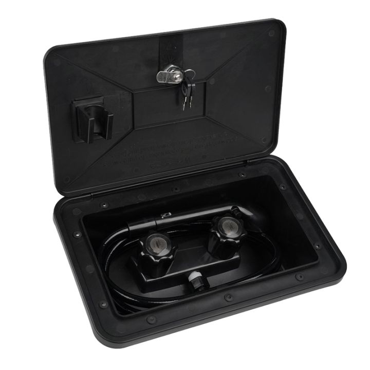 1 Set RV External Shower Box Shower Head Exterior Shower Box Kit ...