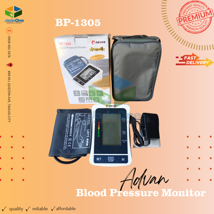 ADVAN Digital BP Monitor (X91 / BP-1305) Mini and Large LCD | Lazada PH