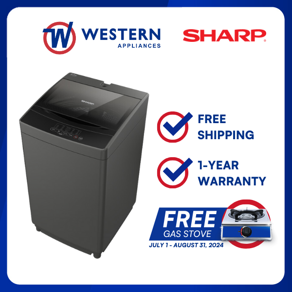 Sharp ESJN105A9 10.5kg Top Load Fully Automatic Washing Machine | Lazada PH