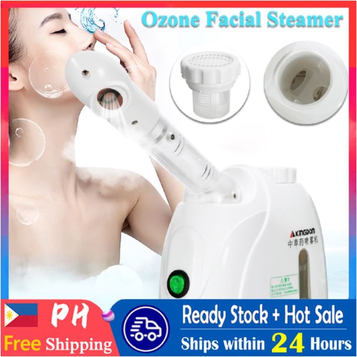 【COD】 【Ready Stock】Ozone Facial Sauna Steamer Unblock Pores Spa Face ...
