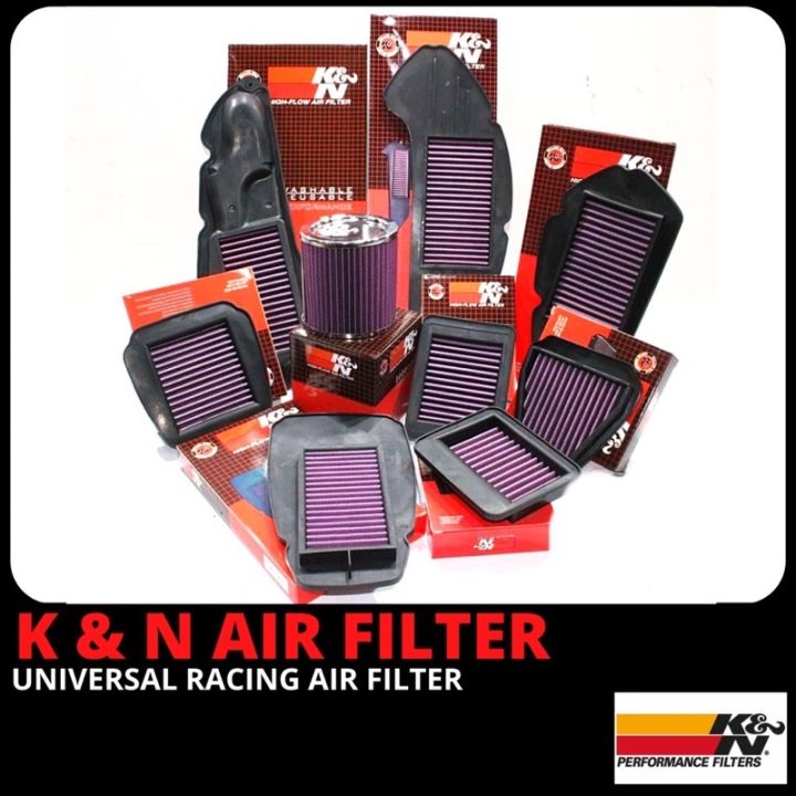 K&N AIR FILTER YAMAHA R25 MT25 R15 MT15 Y15 Y16 LC135 NMAX NVX155 XMAX ...