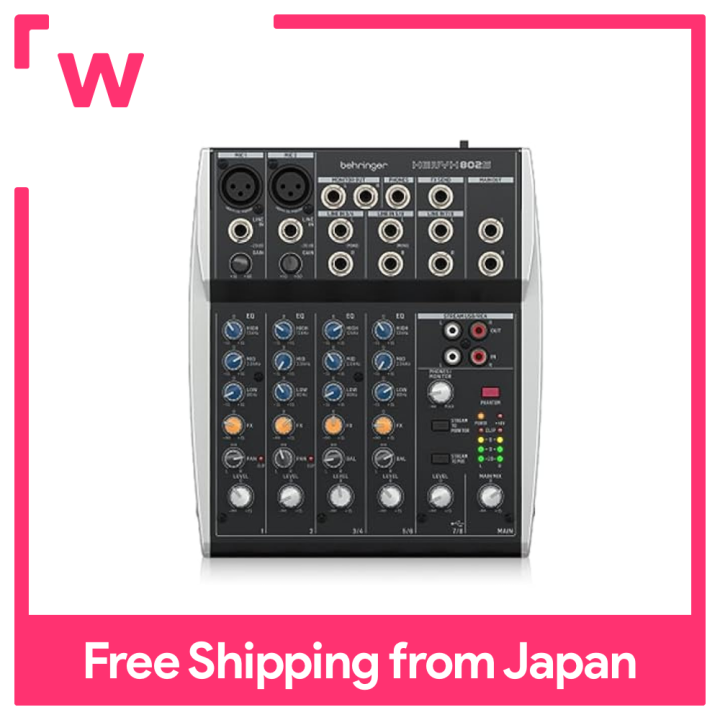 Behringer Behringer Analog Mixer 8-input 2-bus mixer with USB streaming ...