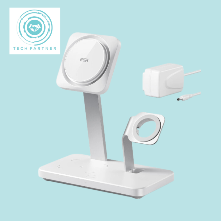 ESR HaloLock 3-in-1 Wireless Charger with CryoBoost | Lazada PH