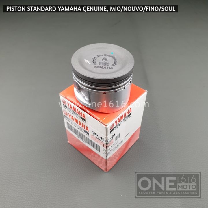 YAMAHA GENUINE PISTON STANDARD 5MX-E1631-00 FOR MIO/NOUVO/FINO/SOUL | Lazada PH