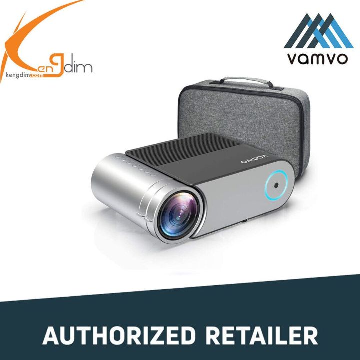 Vamvo L4200 Portable Video Projector, Full HD 1080P 200” Display ...