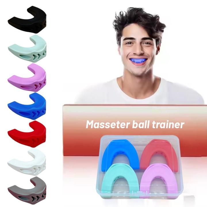 Silicone Jawline Exerciser Fit Jaw Trainer Neck Toning Trainin L2c3 ...