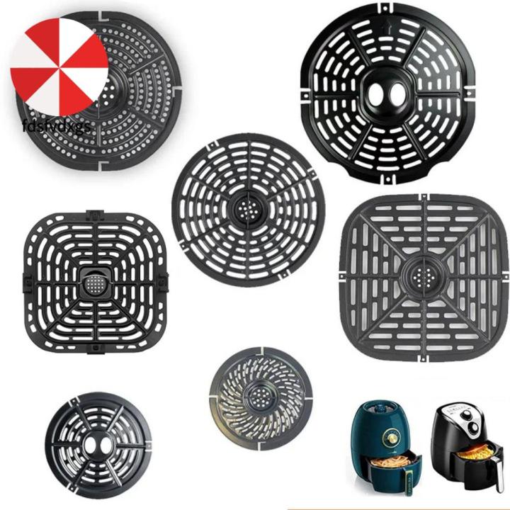 FDSFVDXGS Square Air Fryer Grill Pan Round Non-Stick Crisper Basket ...