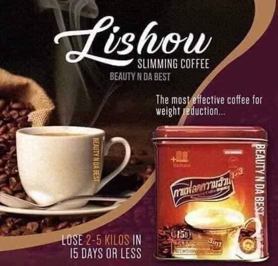 100% ORIGINAL Lishou Coffee 3in1 Slimming Instant Coffee(15sachets/can ...