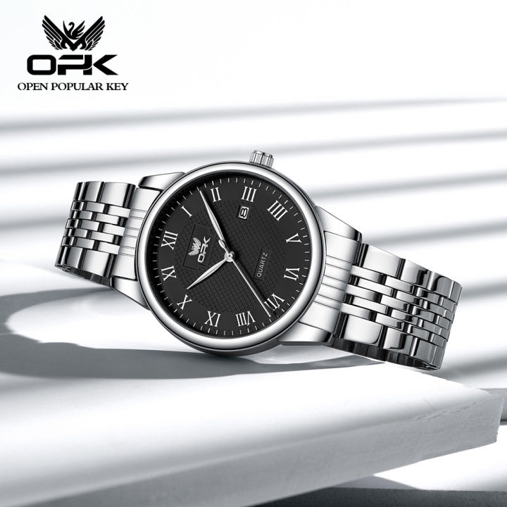 OPK men watch original authentic sports waterproof calendar function ...