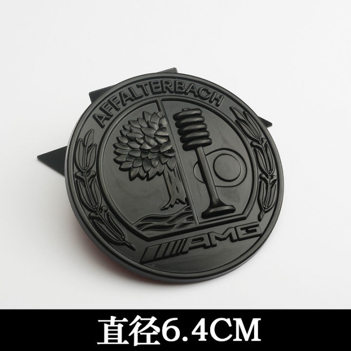 64mm 3D metal Door side emblem sticker for Mercedes Benz A/C/E class ...