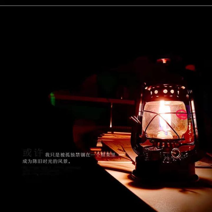 Kerosene gas lamp outdoor retro oil lamp vintage lantern portable ...