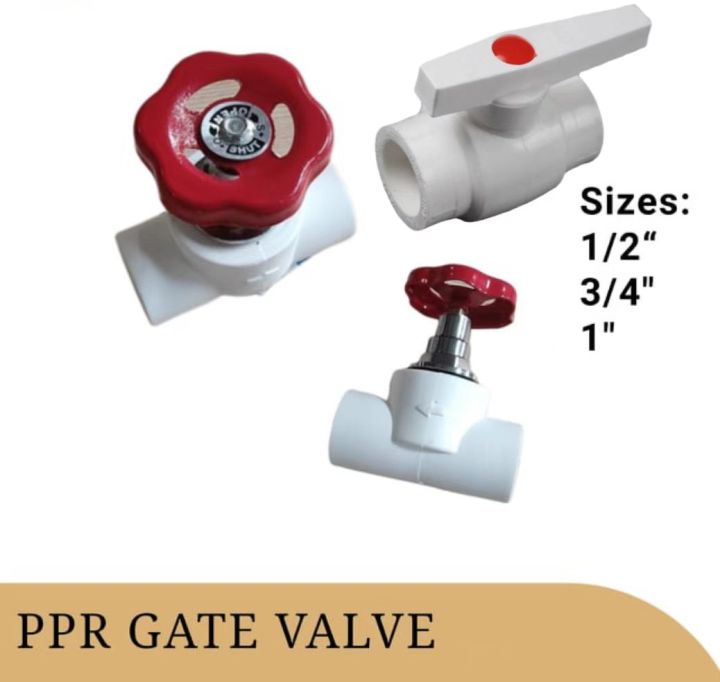 PPR Fittings GATE VALVE / BALL VALVE | Lazada PH