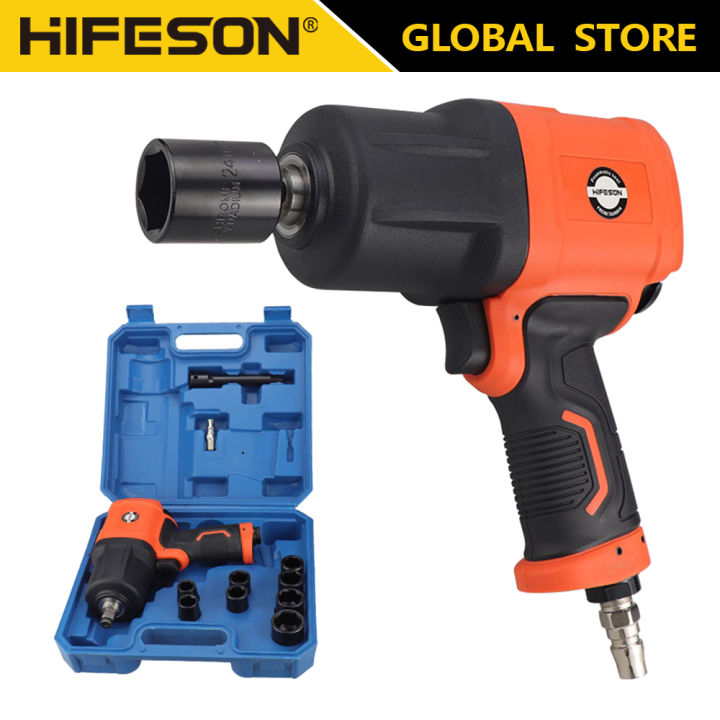 HIFESON 1200N.M Pneumatic Wrench 1/2 Air Impact Wrench Spanner Air ...