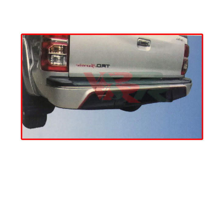Toyota Hilux Vigo 7th Gen (2012 Facelift) T.STV Style Rear Back Bumper ...