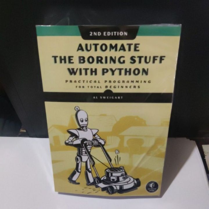 ใหม่ หนังสือ Automate the Boring Stuff with Python รุ่นที่ 2 | Lazada.co.th