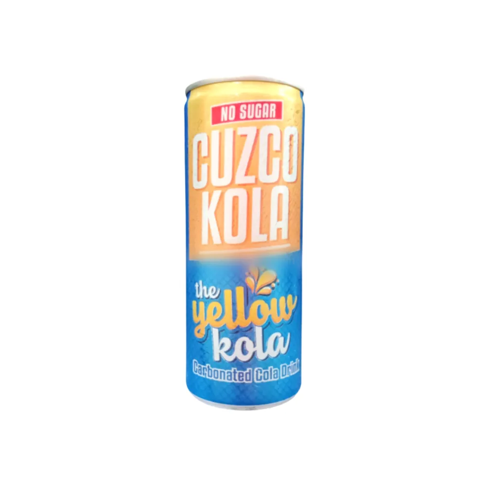 Cuzco Kola The Yellow Cola No Sugar 235ml x 4 | Lazada PH