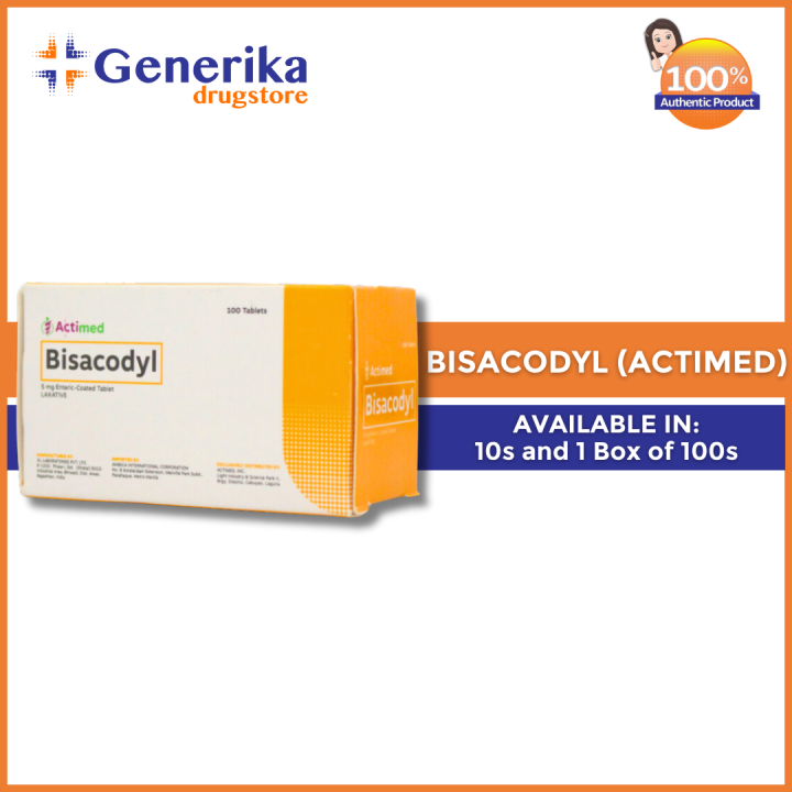 Actimed Bisacodyl EC Tablet 5mg | Lazada PH
