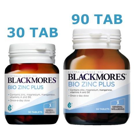 BLACKMORES Bio Zinc Plus 30s (EXP09/25) / 90s (EXP04/26) | Lazada