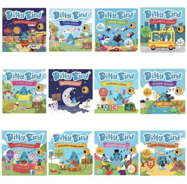 DITTY BIRD INTERACTIVE MUSICAL AND SOUND BOOKS | Lazada Singapore