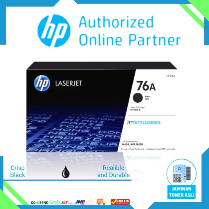 Toner Hp Laserjet 76A Black Original Cartridge CF276A | Lazada Indonesia