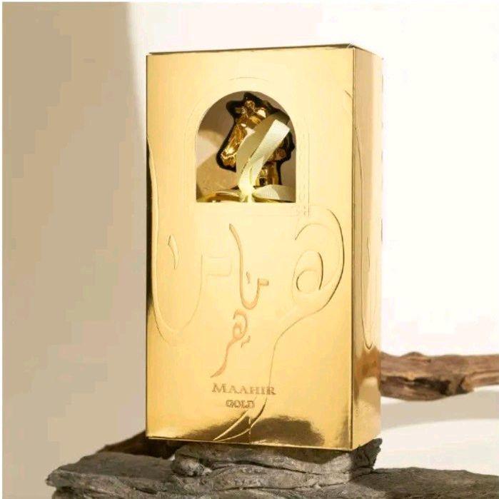 Lattafa MAHIR Gold EAU DE PARFUM 100ml | Unisex Fragrance (100ml ...