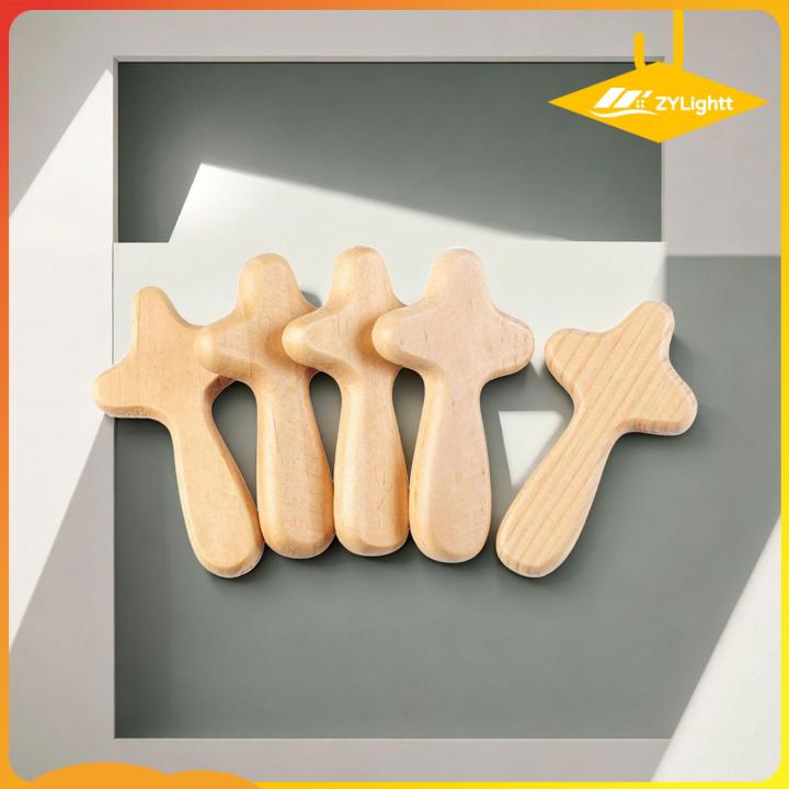 ZYLightt 5Pcs Wooden Holding Crosses Pocket Crosses Caring Colleague ...