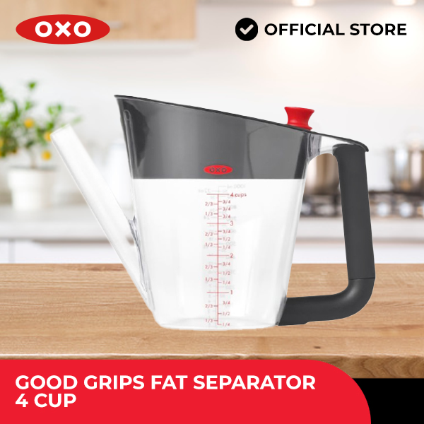 OXO Houseware Good Grips Fat Separator - 4-Cup (Dishwasher Safe & Non-slip Grip) | Lazada PH