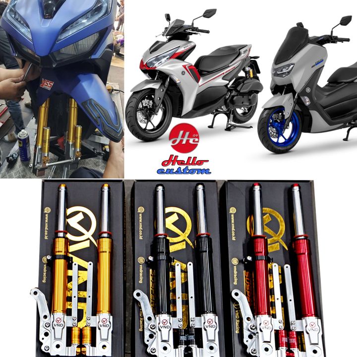 โช้คหน้าแต่ง VND Front Shock Click 125i - 150i 2018 - 2023 / Nmax ...