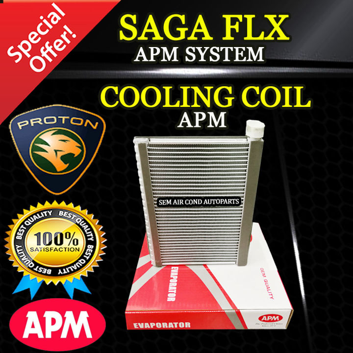 PROTON SAGA FLX APM SYSTEM APM COOLING COIL/ EVAPORATOR (CAR AIRCOND ...