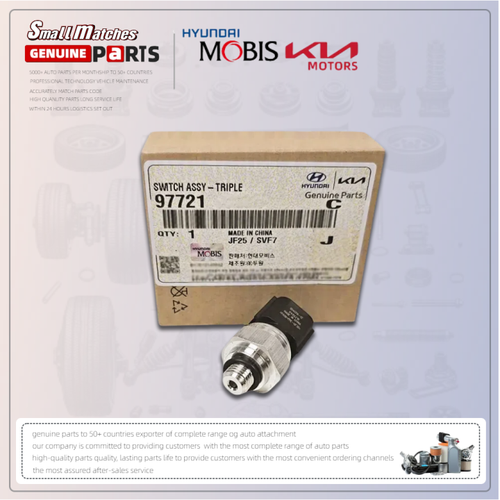 Air Triple Pressure Switch (Genuine) For Hyundai Accent (2011-2021 ...