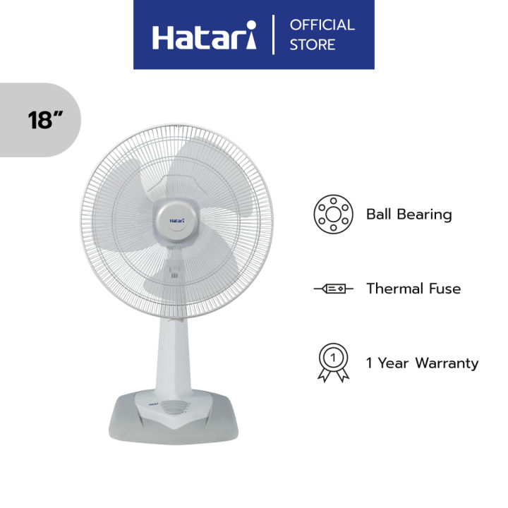 HATARI Table Fan HT-T18M3 (18”) | Lazada
