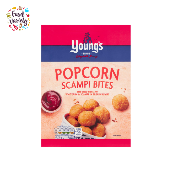 [Best Before 30/Mar/2024 ]Young's Popcorn Scampi Bites 190g ยังส์ ป๊อปค ...