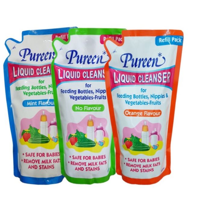 Pureen Liquid Cleanser Refill pack 600ml | Lazada Singapore