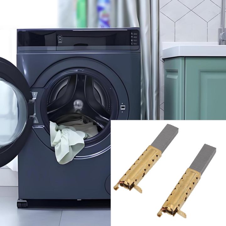 Washing Machine Motor Carbon Brush L94MF7 Precise Fit Carbon Brushes ...