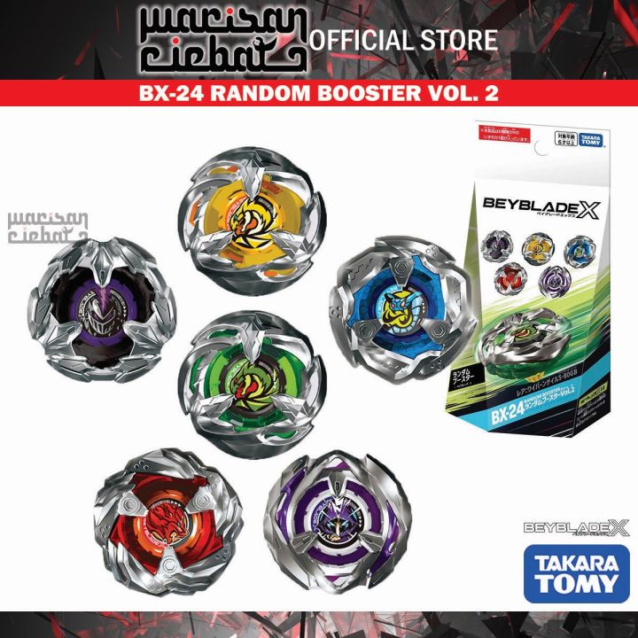Takara Tomy Beyblade X BX-24 Random Booster Vol. 2 | Lazada