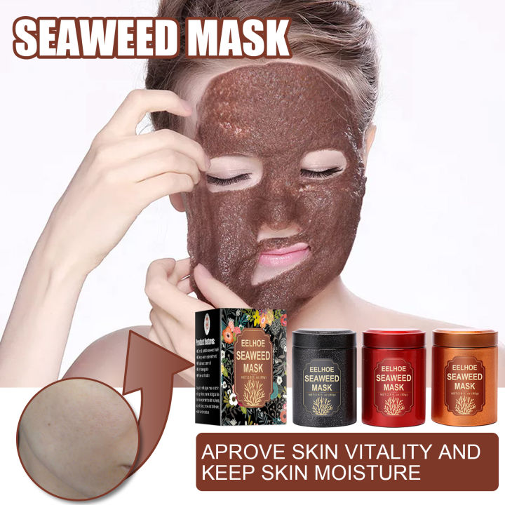 Eelhoe Natural Algae Seed Face Mask Deep Cleansing Replenish Water And ...