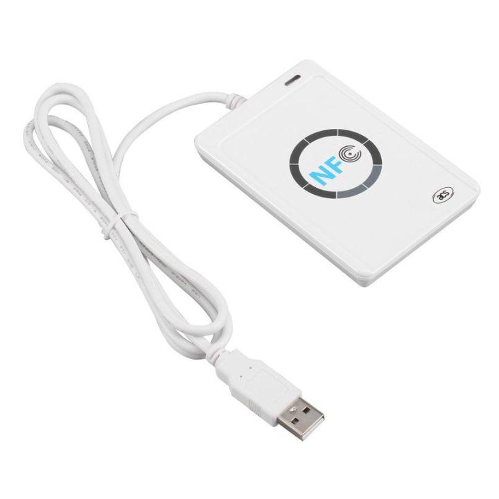 OH NFC ACR122U RFID Contactless Smart Reader & Writer/USB + 5X IC Card ...