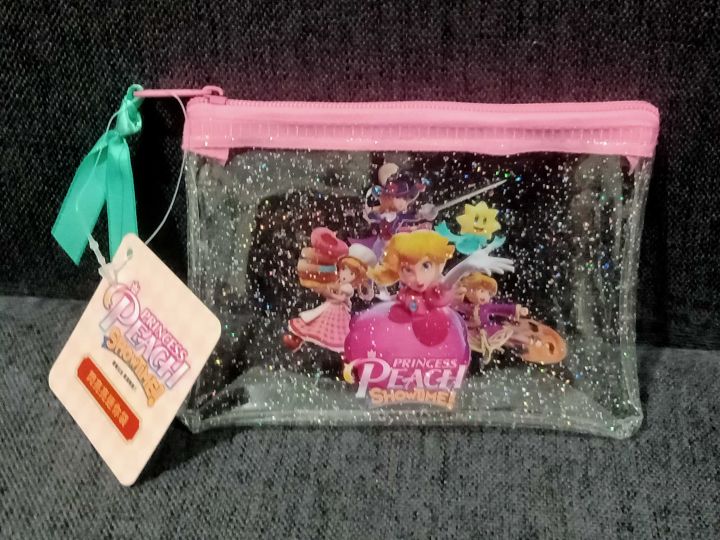 Princess Peach: Showtime! Collectible Mini Clear Pouch (Brand New ...