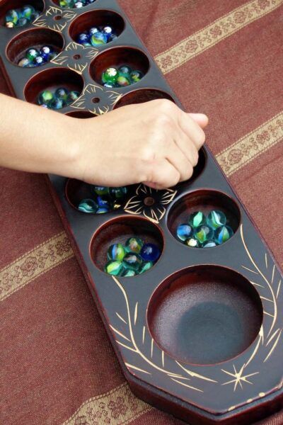 Traditional Congkak/Folding Congkak 传统游戏 | Lazada